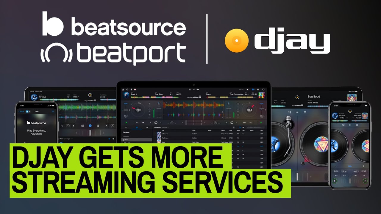djay 整合 Beatport Link & Beatsource Link串流服務 – Tool Tour DJ Shop // 淘樂DJ專賣