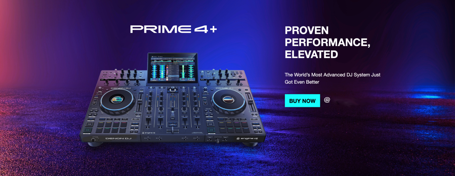 DENON DJ PRIME 4 + PLUS 頂級真四軌獨立DJ機種 – Tool Tour DJ Shop // 淘樂DJ專賣